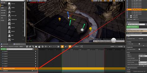Ue4 Sequence添加基础动画效果 （04 在序列中使用粒子效果）ue4如何让粒子停留在某一帧 Csdn博客