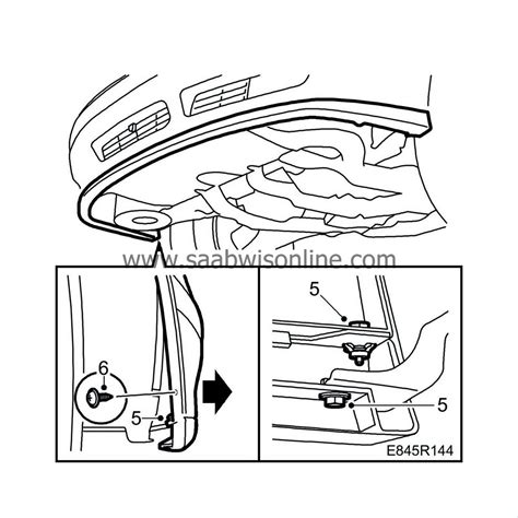 Front Spoiler Sports Package 9 5 9600 2002 Saab Workshop