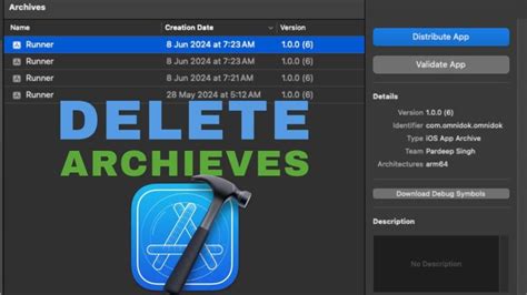 Flutter Dev On Linkedin How To Delete Xcode Archives In Mac System
