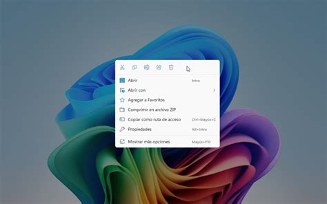 Windows 11 Tests A Floating Menu That Replaces The Right Click