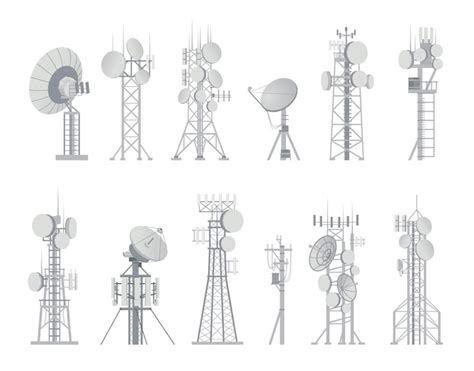 Page 3 Telecom Towers Vectors And Illustrations For Free Download Freepik