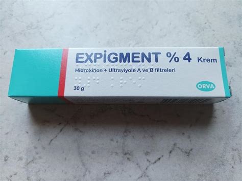 Expigment - kosmetický krém na odstranění kožních skvrn | Aukro