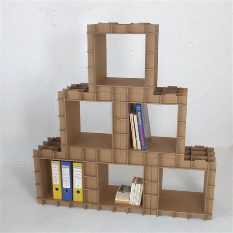 Modular Cardboard Shelves [template] Ardees Creation