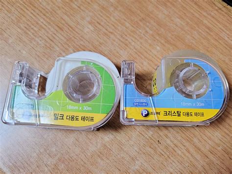 용도에 맞는 스카치 테이프 고르는방법