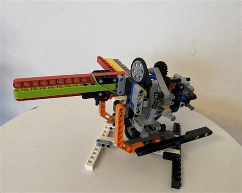 Lego Moc Automatic Turret By Kueden Rebrickable Build With Lego