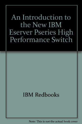 An Introduction To The New Ibm Eserver Pseries High Performance Switch Ibm Redbooks Lascu