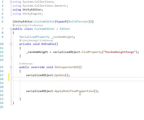 Unity: Creating Custom Editors. Creating a custom editor in Unity can ...