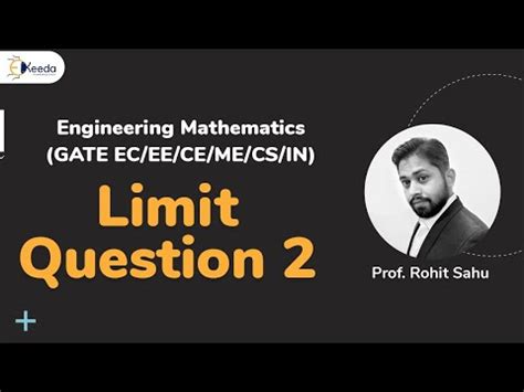 Cracking Calculus Limits Question Video Lecture Engineering Mathematics Video Lectures
