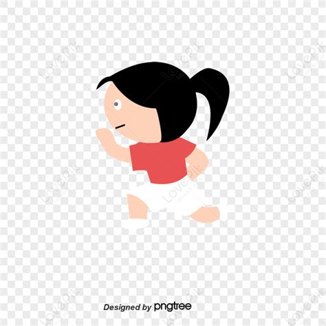 벡터 만화 소년은 육상 운동 일러스트 달리기운영초상화 Png 일러스트 무료 다운로드 Lovepik