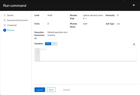 Running Ad Hoc Commands From Ansible Automation Controller Ansible