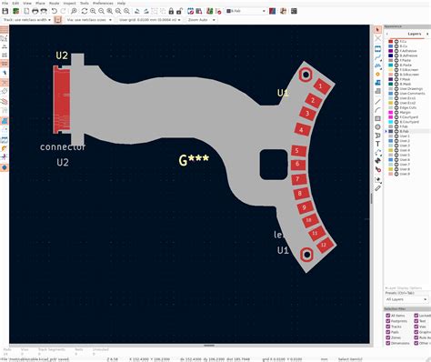 Flex Cable Design In Kicad Details Hackaday Io Flex Cable Design In Kicad Details Hackaday Io