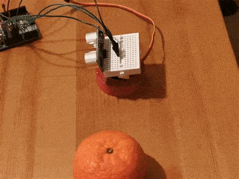 Ultrasonic Sweep For Objects With Serial Communication Arduino
