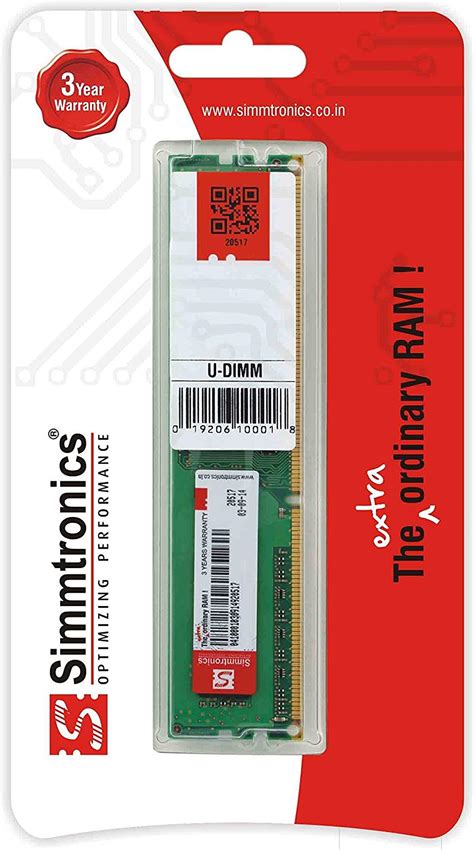 Simmtronics 8gb Ddr3 Ram For Desktop 1600 Mhz With 3 Years Warranty Toys And Games