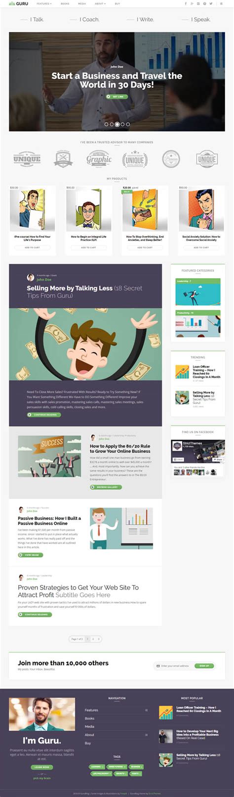 23 Modern Responsive Html5 Wordpress Themes Idevie