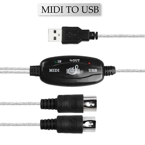 Kabel Midi To Usb Keyboard Kabel Konverter Usb Midi Converter Main Olah Musik Dari Pc To Music
