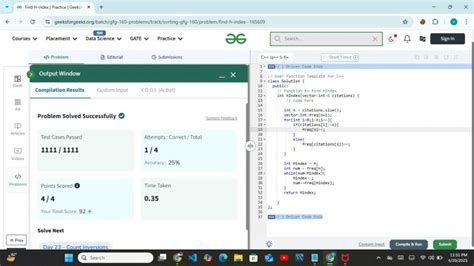 Gfg160 Geeksforgeeks Codingchallange Learningjourney Gfg160