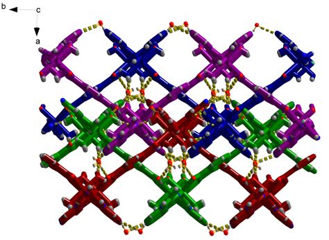Fig S1 View Of 3d Supramolecular Structure Of 1 Download Scientific