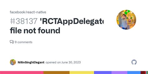 Rctappdelegateh File Not Found · Issue 38137 · Facebookreact