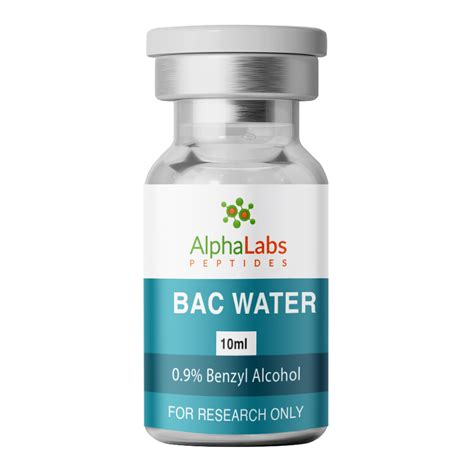 Bacteriostatic Water 10ml Go Alpha Labs High Quality Lab Tested Peptides