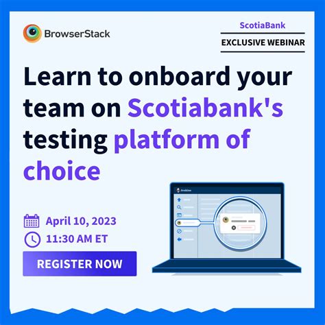Browserstack On Linkedin Browserstack Day Webinar Scotiabank Oct