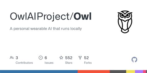 GitHub OwlAIProject Owl A Personal Wearable AI That Runs Locally