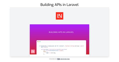 Building Apis In Laravel