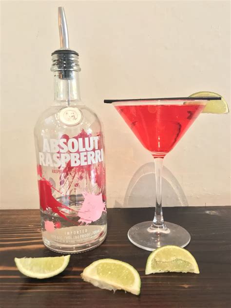 Raspberry Twist Vodka Martini