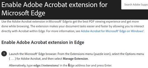 Solved Adobe Extension For Microsoft Edge What Does It Adobe Product Community 14693352