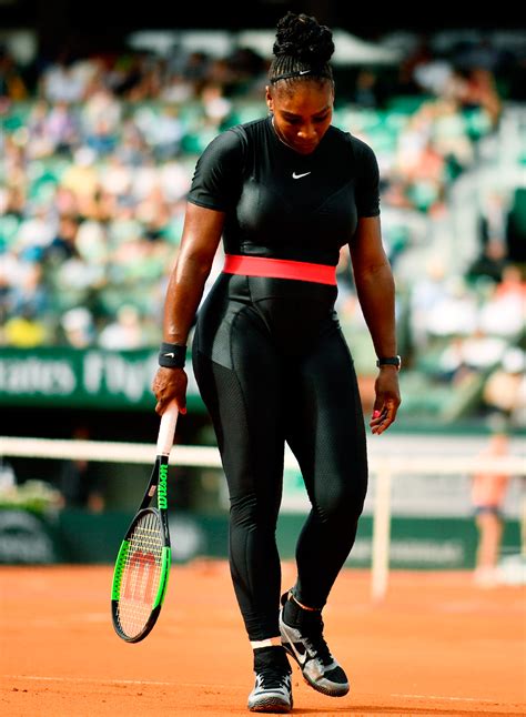 Serena Williams Black Suit