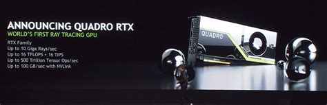 NVIDIA S New Quadro RTX Range Up To GB GDDR For