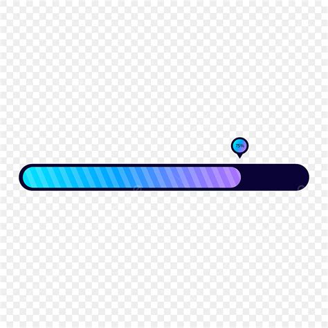 Loading Progress Bar Vector Hd Png Images Blue Purple Gradient Black Data Loading Progress Bar