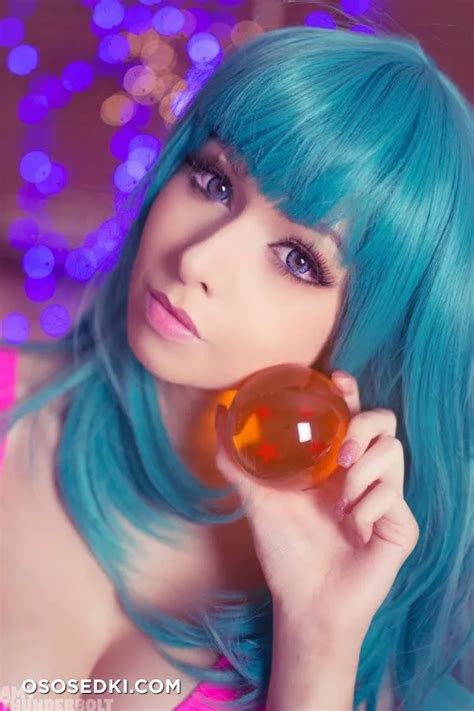 Model Amy Thunderbolt Amythunderbolt In Cosplay Bulma From Dragon Ball Leaked Photos