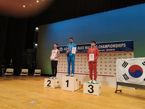 Akshdeep Singh Wins Gold In Asian Race Walking Championships As Vikash And Paramjeet Earn Berths