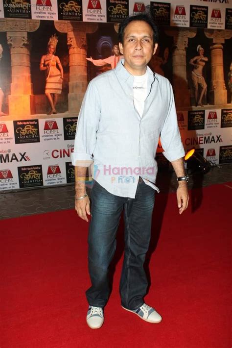 Tushar Dalvi At Ajinta Film Premiere In Cinemax Mumbai On 15th May