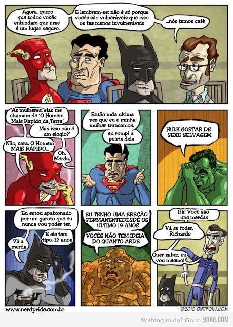 Nerd Zumbi A Realidade Sexual Dos Super Herois