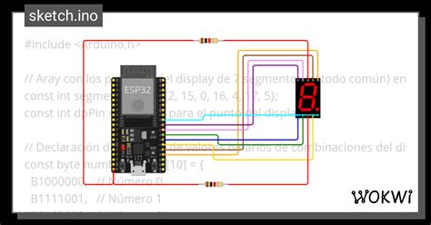 Abvmostrardisplaynombreennumerosv1 Wokwi Esp32 Stm32 Arduino