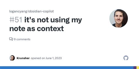 it s not using my note as context · issue 51 · logancyang obsidian