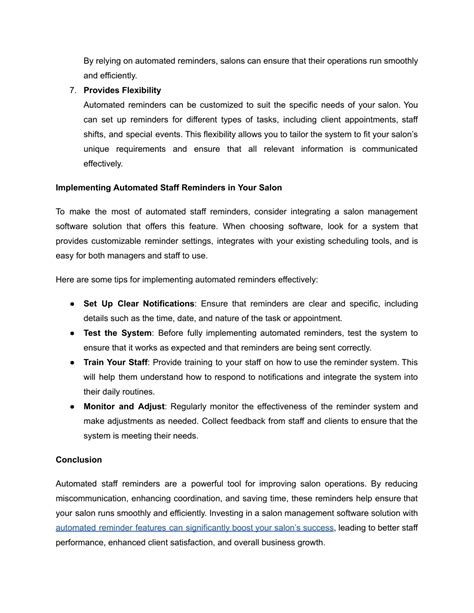 PPT Why Automated Staff Reminders Are Key To Salon Success PowerPoint Presentation ID 13540617