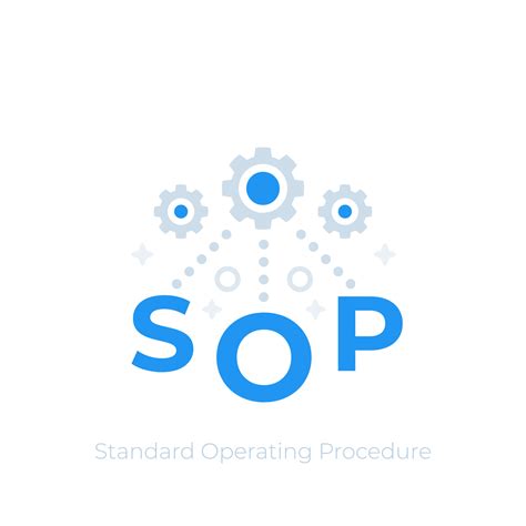 SOP Standard Operating Procedure Vector Icon Vector Art At Vecteezy