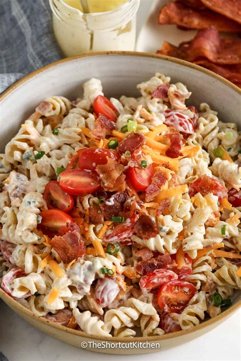 Ranch Bacon Pasta Salad Recipe