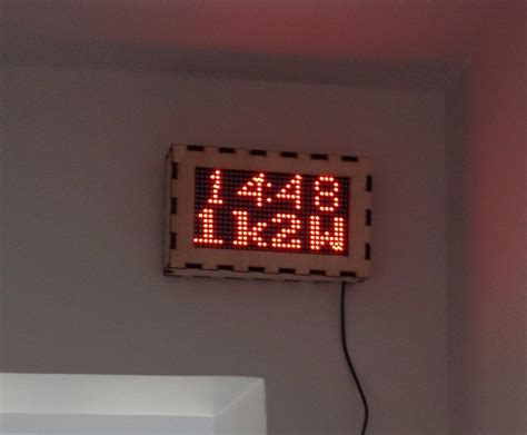Iot Clock With Led Matrix Arduino And Esp8266 Cassiopeia Ltd