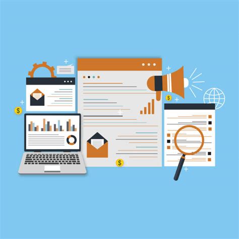 90 generating report stock illustrations royalty free vector graphics