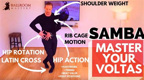 Master Samba VOLTAS [Travelling, Circular, Spot] Beginner to Pro Technique | Ballroom Mastery TV ...