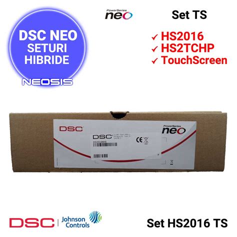 Centrala Alarma DSC Neo HS2016 Si Tastatura Touch Screen Neosis Ro