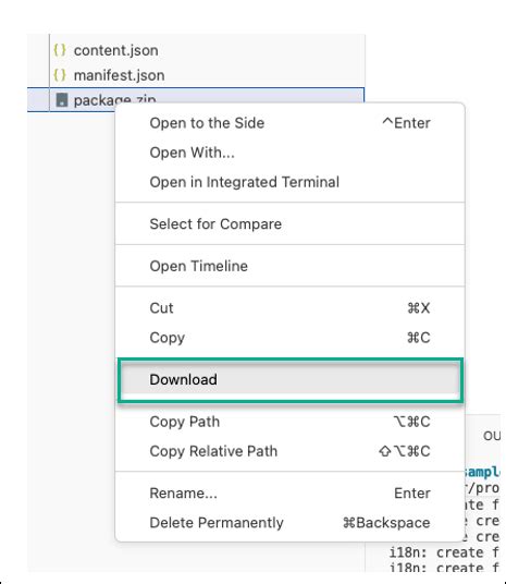Create A Content Package With Your Ui Integration Card Sap Tutorials