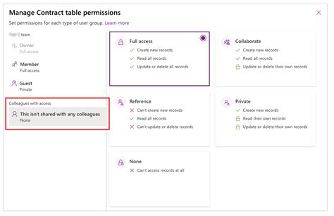在 Teams 中使用 Power Apps 設定權限並分享應用程式 Power Apps Microsoft Learn