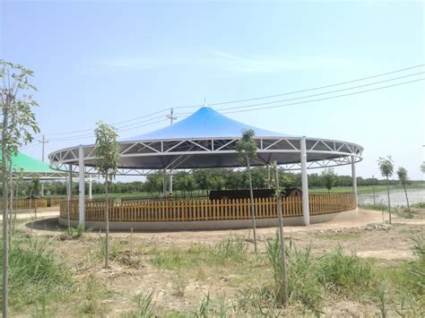 Tensile Fabric Canopy Commercial Tensile Structure