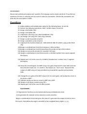 HMW 12 1 1 Docx HOMWORK 1 Please Read Carefully And Analyze Each Question The Language Used