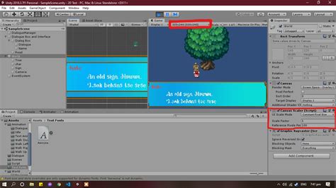Unity Game Engine Why Is The Text So Blurry Or Jaggy In 320x240
