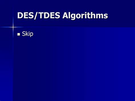 Ppt Tools For Analyzing Des And Tdes Powerpoint Presentation Free
